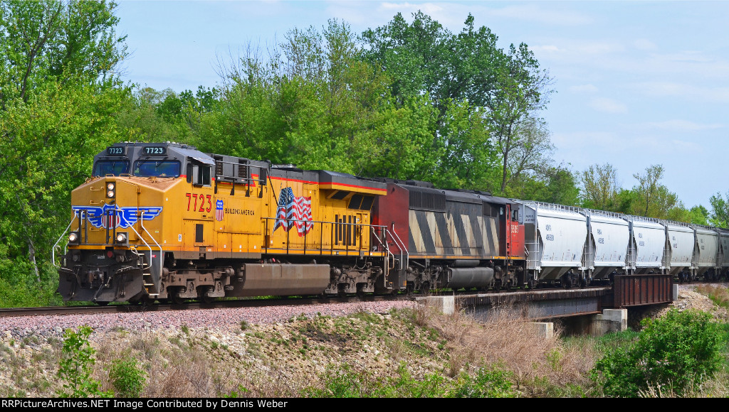 UP 7723, ICE's Marquette Sub.